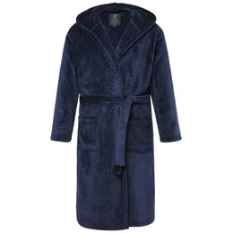 JP1880 Long Bathrobe male Blue size 8XL