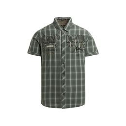 CAMP DAVID Button Up Shirt male Green size L