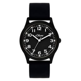 s.Oliver Watch 'The Black Rush' girl Black size One Size