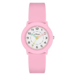 s.Oliver Watch 'The Little Spark' girl Pink size One Size