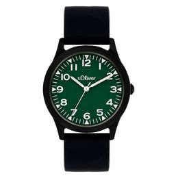 s.Oliver Watch 'The Black Rush' girl Black size One Size