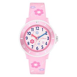 s.Oliver Watch 'The Magic Time' girl Pink size One Size