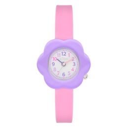 s.Oliver Watch 'Flower Power' girl Pink size One Size