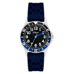 s.Oliver Watch 'The Happy Time' girl Blue size One Size