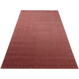 Teppich OCI DIE TEPPICHMARKE "Louvre Melange", rot, B:160cm H:13mm L:230cm, Kunstfaser, Teppiche, Teppich, Wohnzimmer