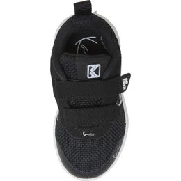 Trainingsschuh Karl Kani "Karl Kani Karl Kani Snug Runner TD", M&auml;dchen, Gr. 21, schwarz, wei&szlig;, Leder, Schuhe