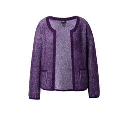 Ulla Popken Knit Cardigan female Purple size 58-60
