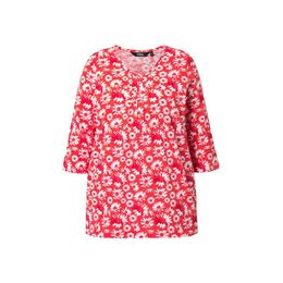 Ulla Popken Shirt female Red size 66-68
