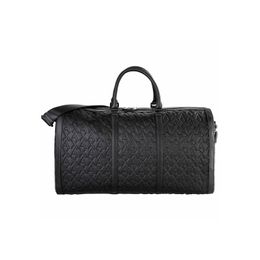 Handtasche Armani Exchange "Handtasche LIAM DUFFLE", Herren, Gr. B/H/T: 50cm x 28cm x 24cm 0, schwarz, Obermaterial: 100% Polyester PES., Taschen Handtasche