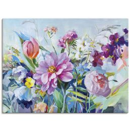 Wandbild Artland, B:80cm H:60cmfarbe bild(er): farbig, Leinwand, Wohnzimmer, Bilder, "High Summer Garden I", als Alubild, Leinwandbild, Poster,