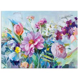 Wandbild Artland, B:60cm H:45cmfarbe bild(er): farbig, Alu Dibond, Wohnzimmer, Bilder, "High Summer Garden I", als Alubild, Leinwandbild, Poster,