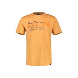 Lerros T-Shirt mit Brustprint, Grosse Gr&ouml;ssen Herren Gr&ouml;&szlig;e 6XL orange
