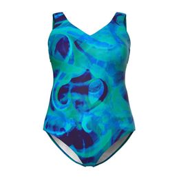 Ulla Popken Swimsuit female Blue size 46-48