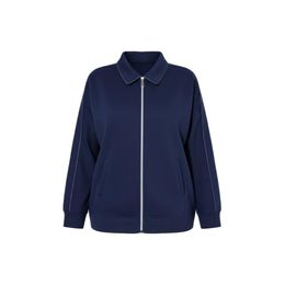 Studio Untold Zip-Up Hoodie female Blue size 42-44