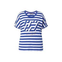 Ulla Popken Shirt female Blue, White size 50-52