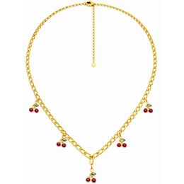 Bs Schmuckdesign Necklace 'Cherry Pop' female Gold size 40 - 45 cm