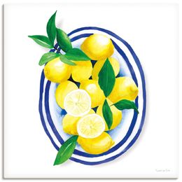Wandbild Artland "Mediterranean", farbe bild(er): gelb, B:100cm H:100cm, Bilder, als Alubild, Leinwandbild, Poster, Wandaufkleber in verschied. Gr&ouml;&szlig;en