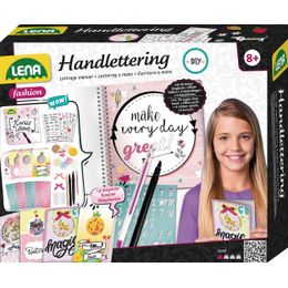 Kreativset LENA "Handlettering-Set, gro&szlig;", bunt, Kreativsets, Kinder, Kunststoff