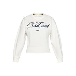 Nike Athletic Sweatshirt 'CRT' female White size M