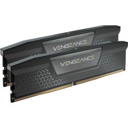 Corsair PC-Arbeitsspeicher "VENGEANCE DDR5 6000MT/s 32GB (2x16GB) Grey", schwarz, 32, Arbeitsspeicher, Umfassende Kompatibilit&auml;t