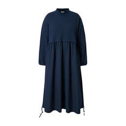Ulla Popken Midikleid Damen Gr&ouml;&szlig;e 50/52 marine Winterkleid