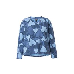 Ulla Popken Sweatshirt female Blue size 46-48