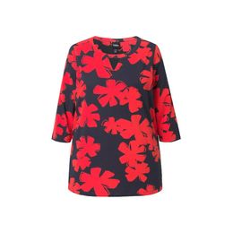 Ulla Popken Shirt female Red, Black size 54-56