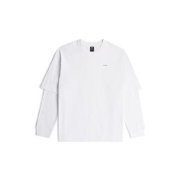 G-Star Raw G-star Shirt 'Double Sleeve Loose' male White size M
