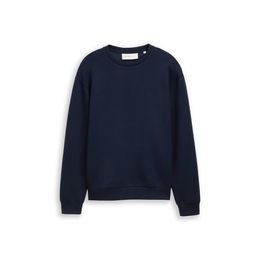 Tom Tailor Denim Sweatshirt 'Basic Scuba' male Blue size XS
