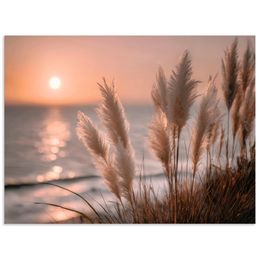 Wandbild Artland "K&uuml;stentr&auml;ume im Abendwind", farbe bild(er): naturfarben, B:80cm H:60cm, Alu Dibond, Bilder, als Alubild, Leinwandbild, Poster, Wandaufkleber in verschied. Gr&ouml;&szlig;en