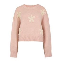 Apricot Sweater 'Daisies' female Pink size XXL