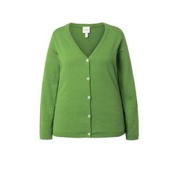 Ulla Popken Knit Cardigan female Green size 58-60