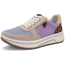 Ara Sneaker Damen Gr&ouml;&szlig;e 41.5/42 creme / hellblau / lavendel / schwarz