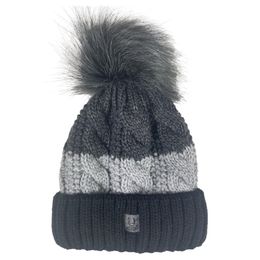 Kumixi Beanie 'Bommelm&uuml;tze' female Black size Onesize