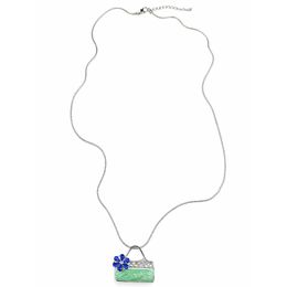 Collezione Alessandro Necklace 'Borsa' female Green size Onesize