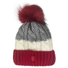 Kumixi Beanie 'Bommelm&uuml;tze' female Red size Onesize