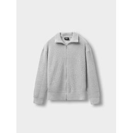 Burocs Knit Cardigan 'Zip' male Grey size S