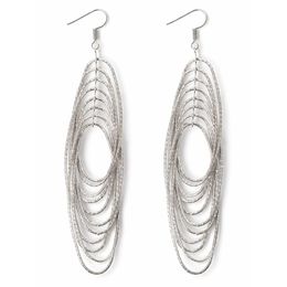 Collezione Alessandro Earrings 'Rings' female Silver size One Size