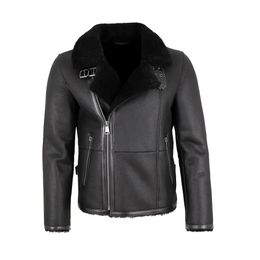 Jilani Between-Season Jacket 'Aviator' male Black size L