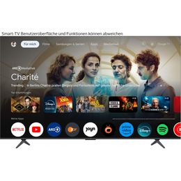 TCL QLED-Fernseher "85P81KX1", Energieeffizienz: F (A-G), schwarz, 85, Fernseher, 144Hz, Multi-HDR, Dolby Vision, Game Master, Smart TV, Apple TV, ONKYO, Topseller