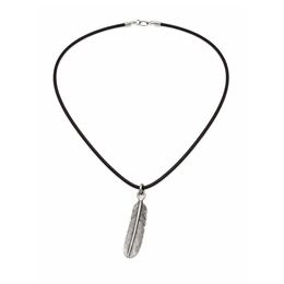 Eternal Necklace 'Feder' male Silver size 55 cm