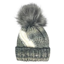 Kumixi Beanie 'Bommelm&uuml;tze' female Grey size Onesize