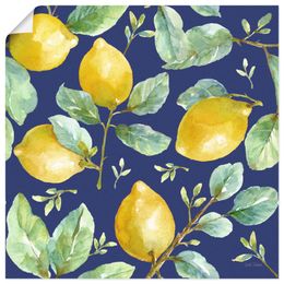 Wandbild Artland, B:50cm H:50cmfarbe bild(er): farbig, Papier, Wohnzimmer, Bilder, "Le Citron Pattern IB", als Alubild, Leinwandbild, Poster,
