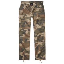 Cargohose Brandit "Brandit Damen Ladies BDU Ripstop Trouser", Damen, Gr. 26, Normalgr&ouml;&szlig;en, light woodland, 100% Baumwolle, normal, Hosen Cargohose