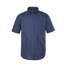 JP1880 Button Up Shirt male Blue size 8XL