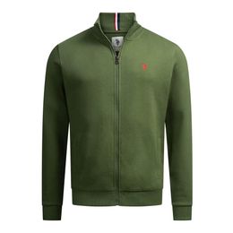 U.S. Polo Assn. Zip-Up Hoodie male Green size L