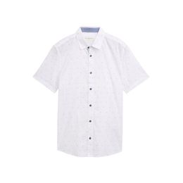 Tom Tailor Button Up Shirt male White size XXL