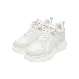 Trainingsschuh Buffalo "Buffalo CLD CORIN", Damen, Gr. 41, wei&szlig;, pink, blau, Polyurethan, Schuhe