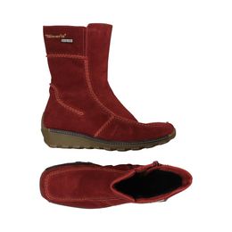 Tamaris Stiefel Damen Gr&ouml;&szlig;e 36 Second Hand rot
