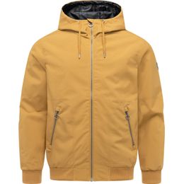Outdoorjacke Ragwear "Stuartt Summer YOUMODO", Herren, Gr. XXXL (58), zimt, Obermaterial: 100% Polyester. Innenfutter: 100% Polyester, gerade h&uuml;ftbedeckend, hoch geschlossener Ausschnitt, &Auml;rmel ohne &Auml;rmelschlitz Rippstrickb&uuml;ndchen, Jacken Outdoorjacke, Wasserdichte &Uuml;bergangsjacke mit Kapuze
